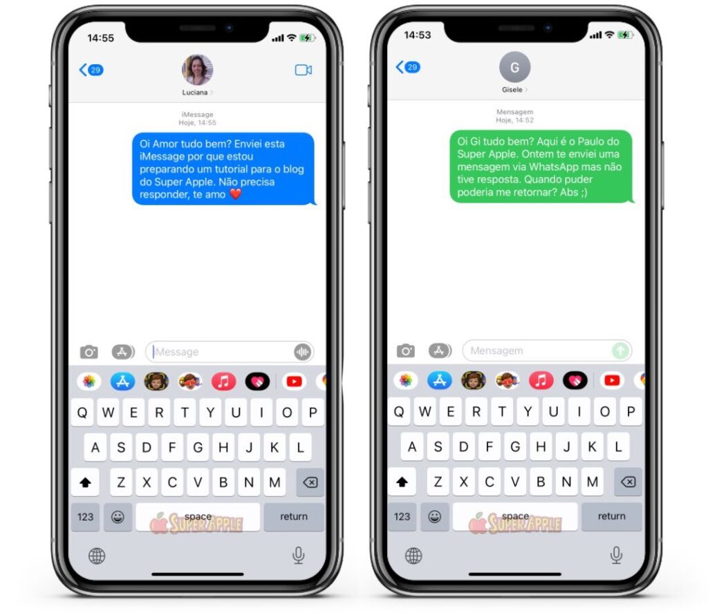 Você Sabe Qual é a Diferença Entre SMS e iMessage no iPhone? - Super Apple