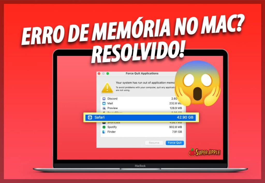 Como Resolver o Erro de Memória no Mac: Guia Passo a Passo! - Super Apple