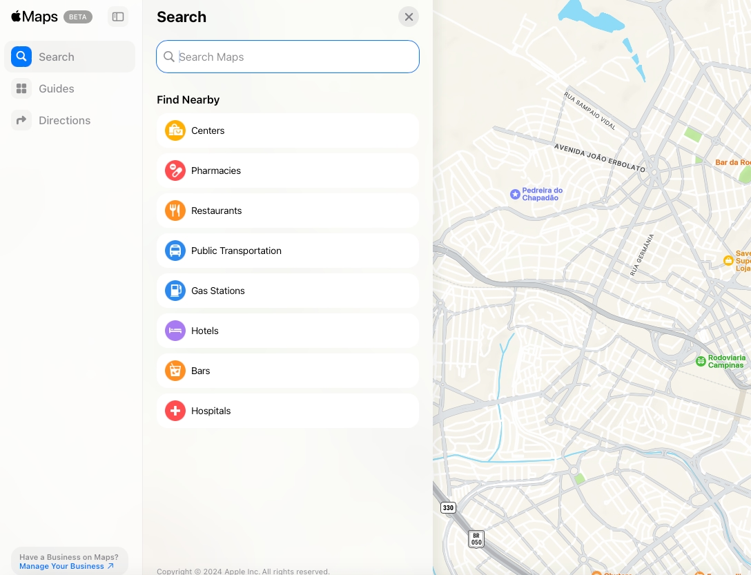Como Usar o Apple Maps Online em um Navegador da Web - Super Apple